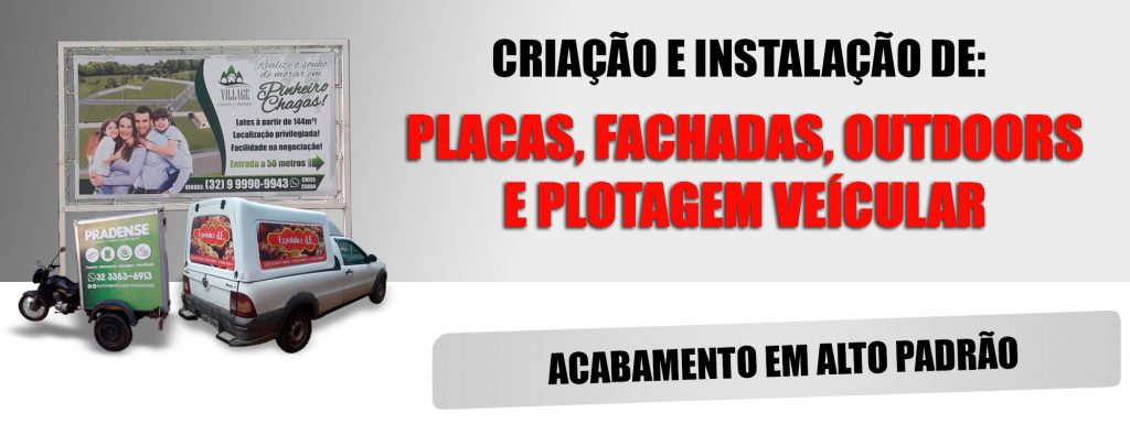 Placas e plotagens - NP Publicidade